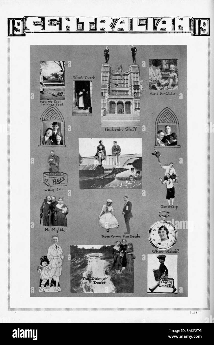 This 1919 edition of the Centralian yearbook from Central High School ...
