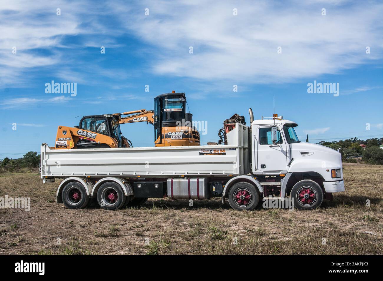 machinery on a building site Stock Photo - Alamy