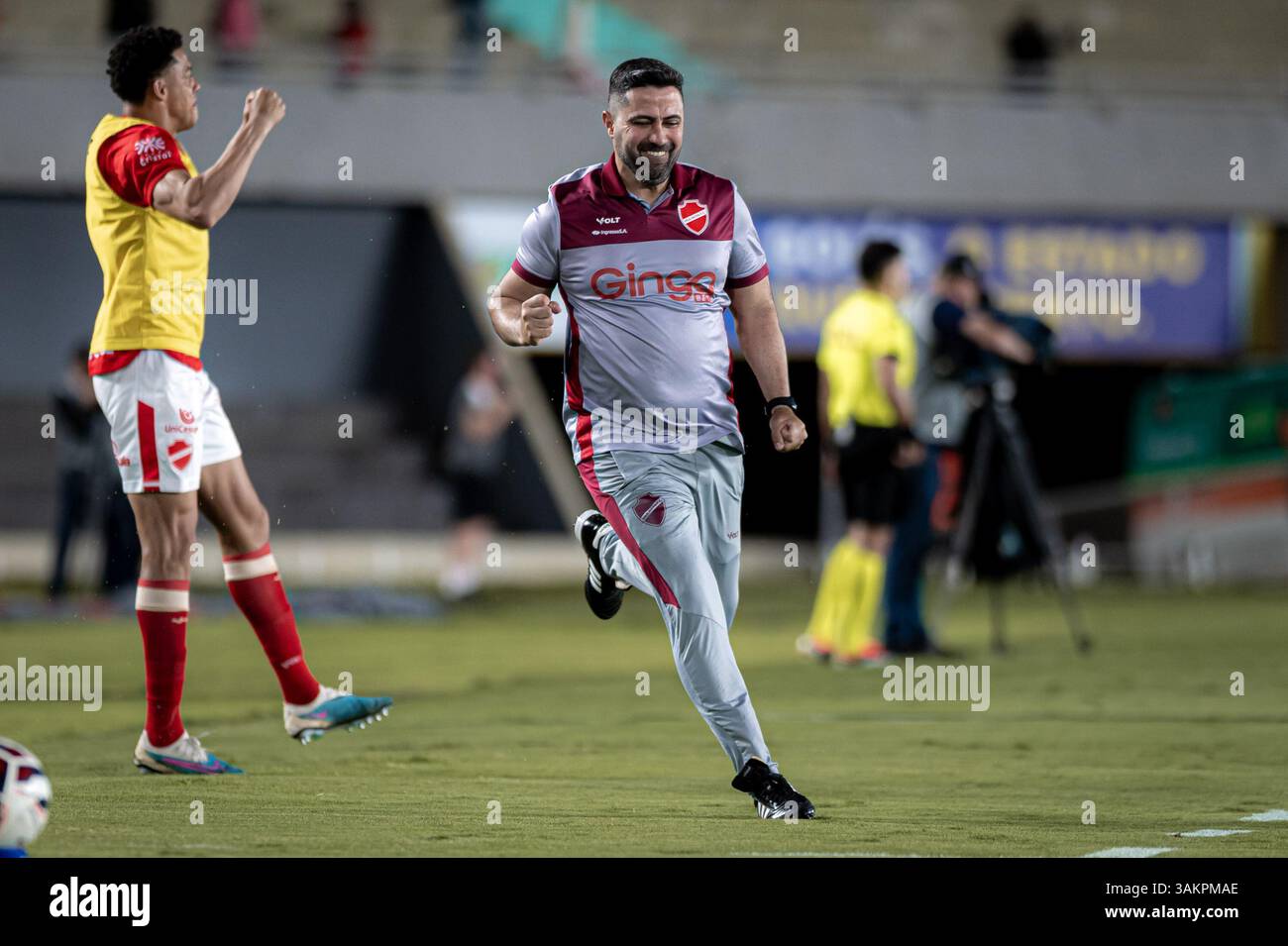 Goiania, Brazil. 12th Apr, 2025. GOIA‚NIA (GO), 04/12/2025 - Football ...