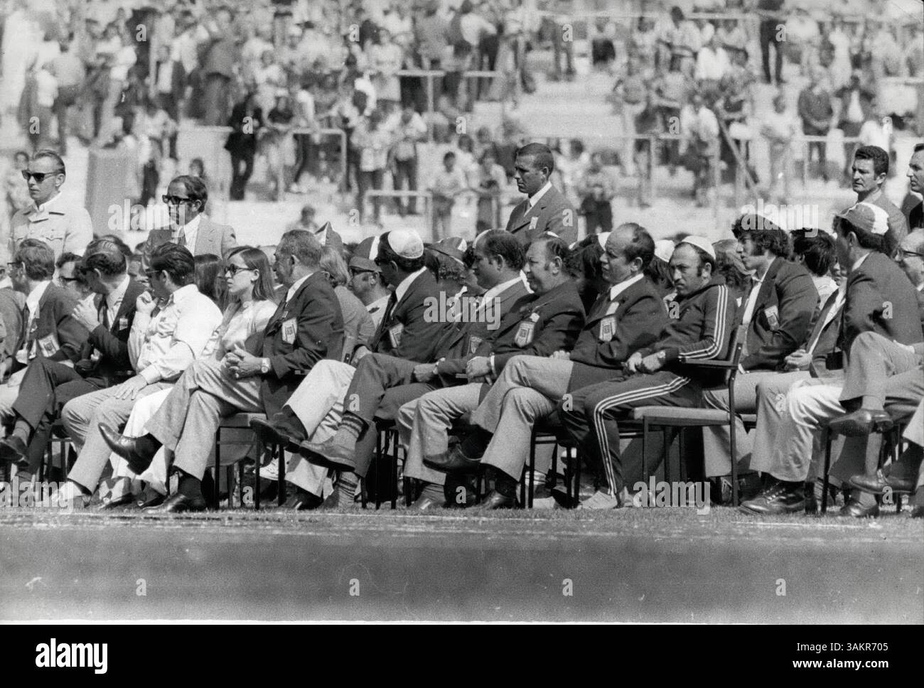 Sep. 09, 1972 - Memorial Service To Dead Israeli Athletes: A memorial ...