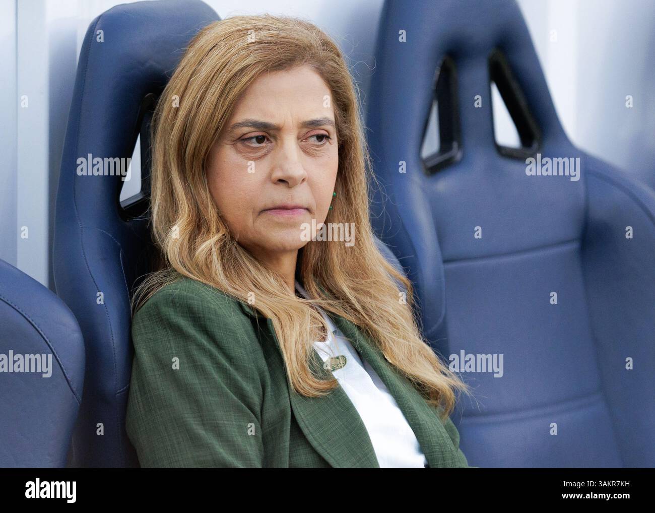 São Paulo, Brazil. 12th April, 2025. Soccer Football - Brazilian Championship 2025 – Palmeiras ...