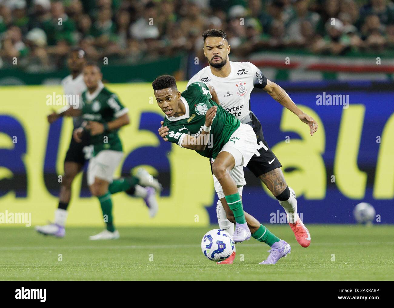 São Paulo, Brazil. 12th April, 2025. Soccer Football - Brazilian ...