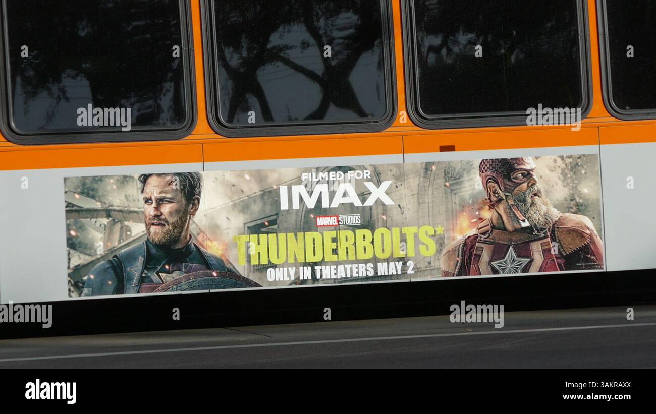 Los Angeles, California, USA 12th April, 2025 Marvel Studios ...