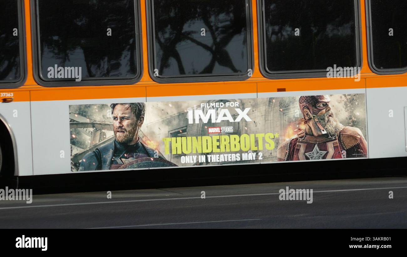 Los Angeles, California, USA 12th April, 2025 Marvel Studios ...
