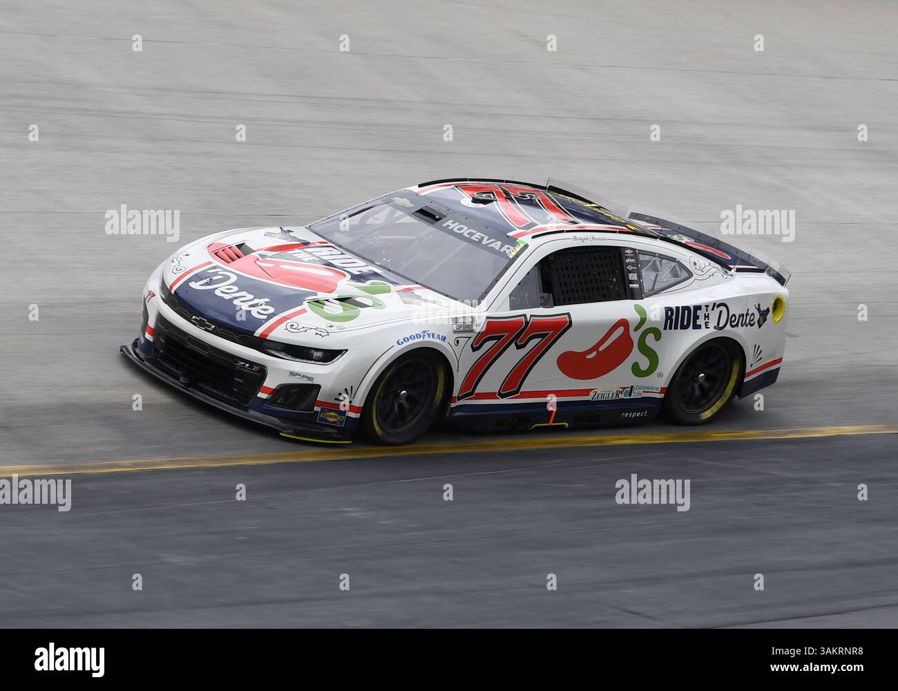 BRISTOL, TN - APRIL 12: Carson Hocevar (#77 Spire Motorsports Chili's ...