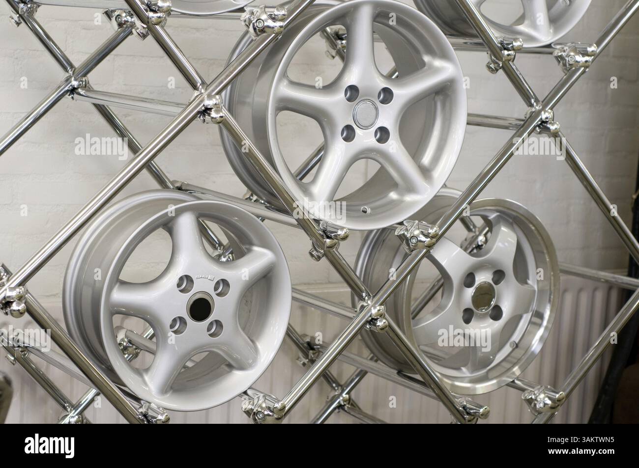 Aluminium rims for cars Stock Photo - Alamy