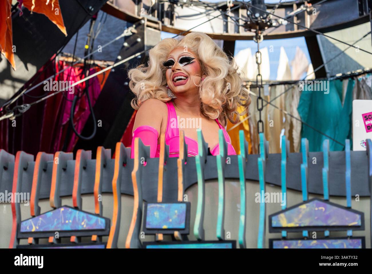 Trixie Mattel performs at Do Lab during the first weekend of the ...