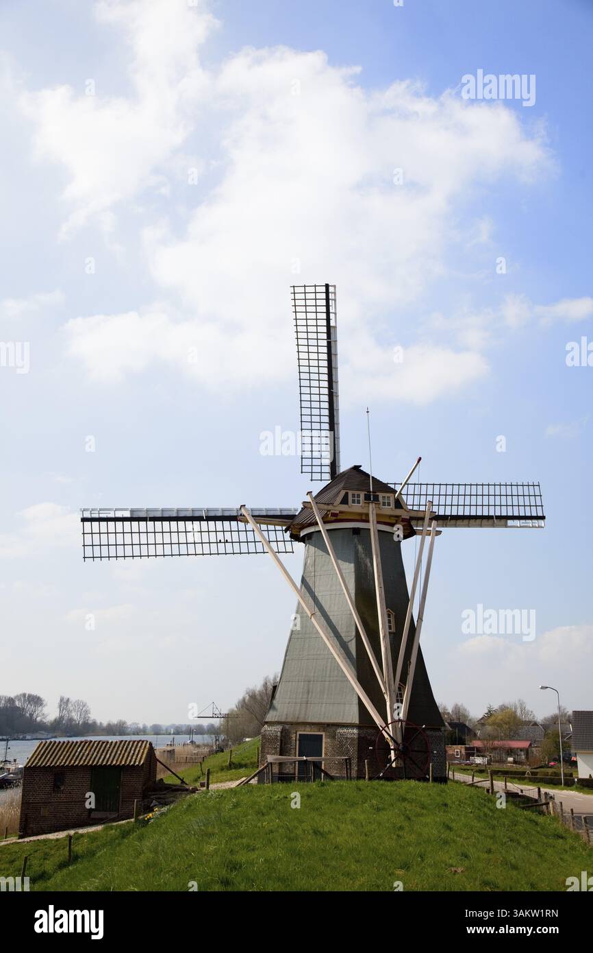 Landscape river windmill landscapes hi-res stock photography and images ...