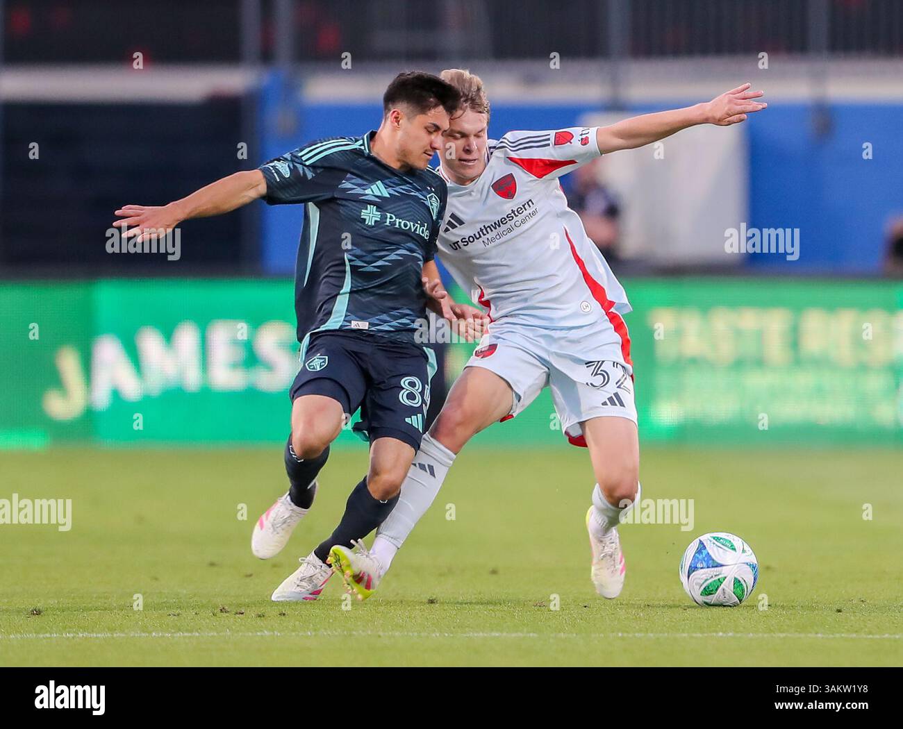 April 12, 2025, Frisco, Texas, USA: Seattle Sounders FCâ€™s KALANI ...
