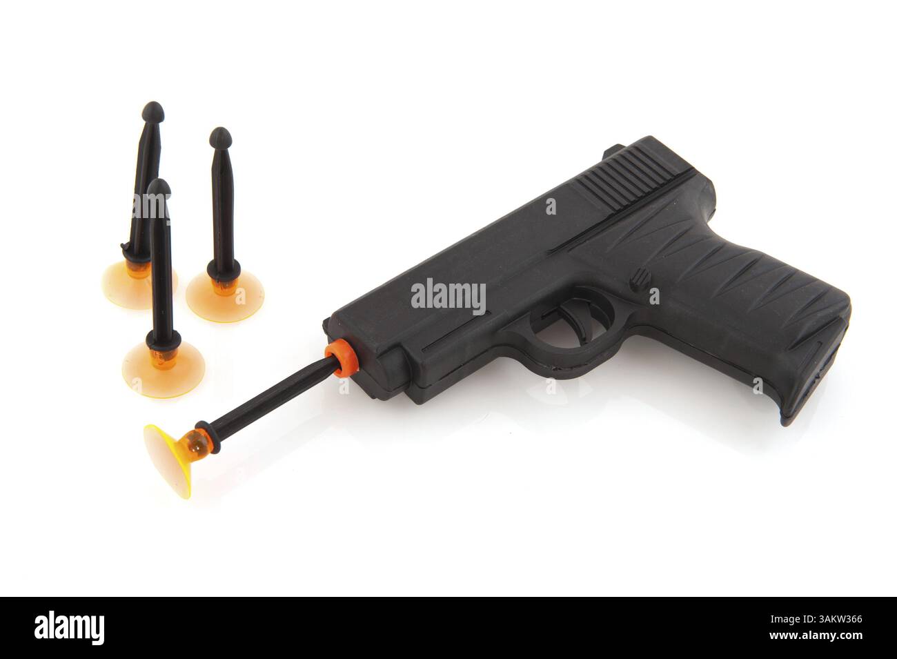 Black white photograph gun Cut Out Stock Images & Pictures - Alamy