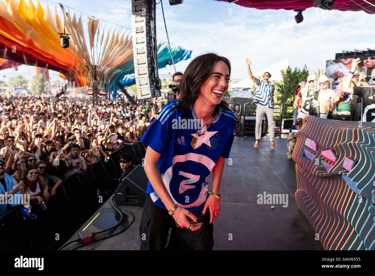 ZULAN performs at Do Lab during the first weekend of the Coachella ...