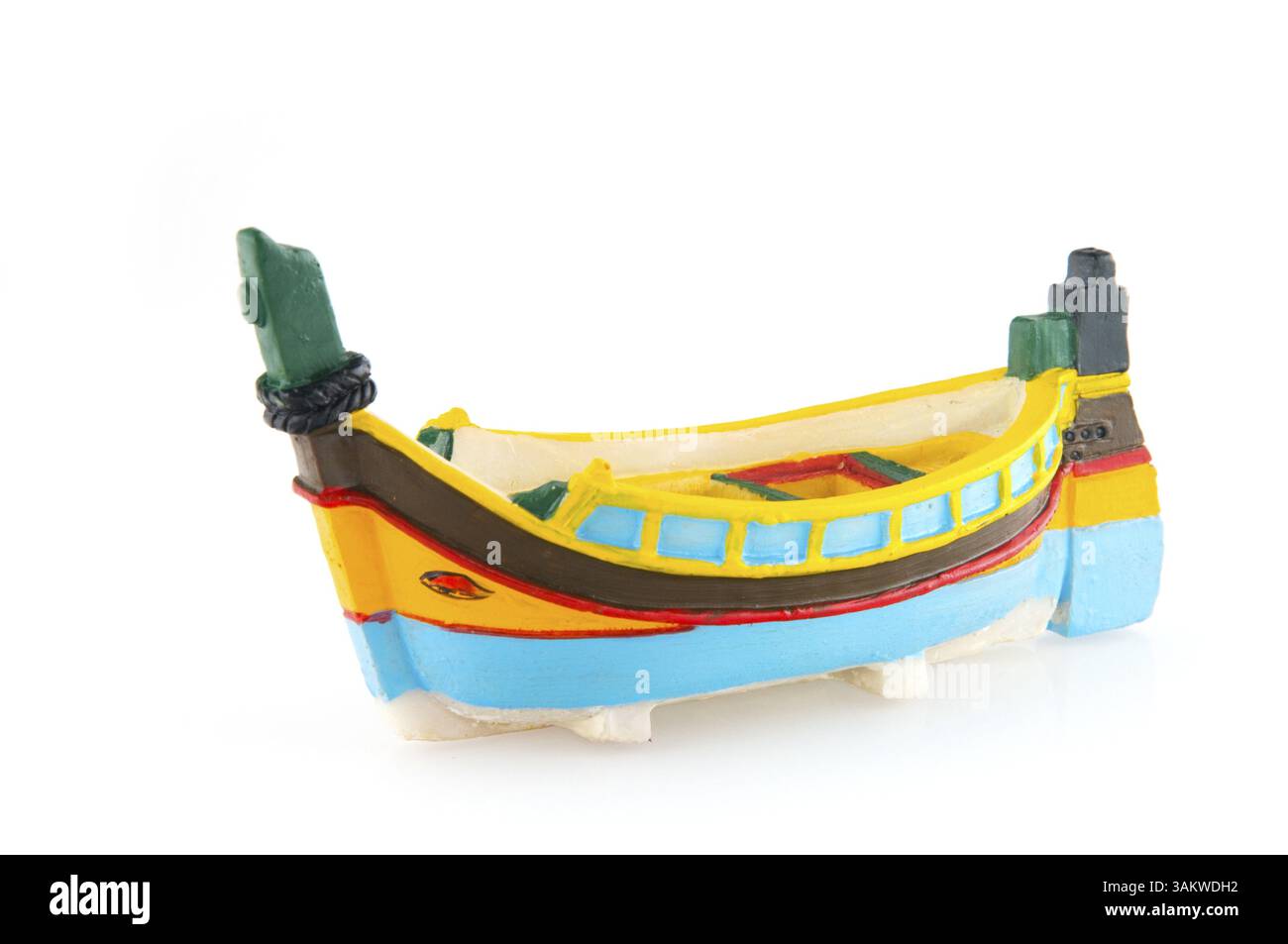 Italian Venetian boat Stock Photo - Alamy