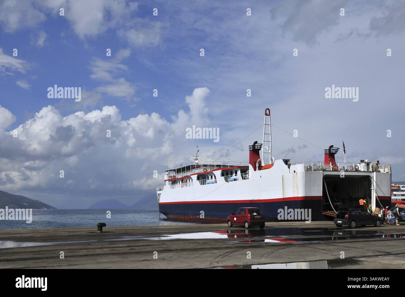 Ferry port arrivals hi-res stock photography and images - Alamy