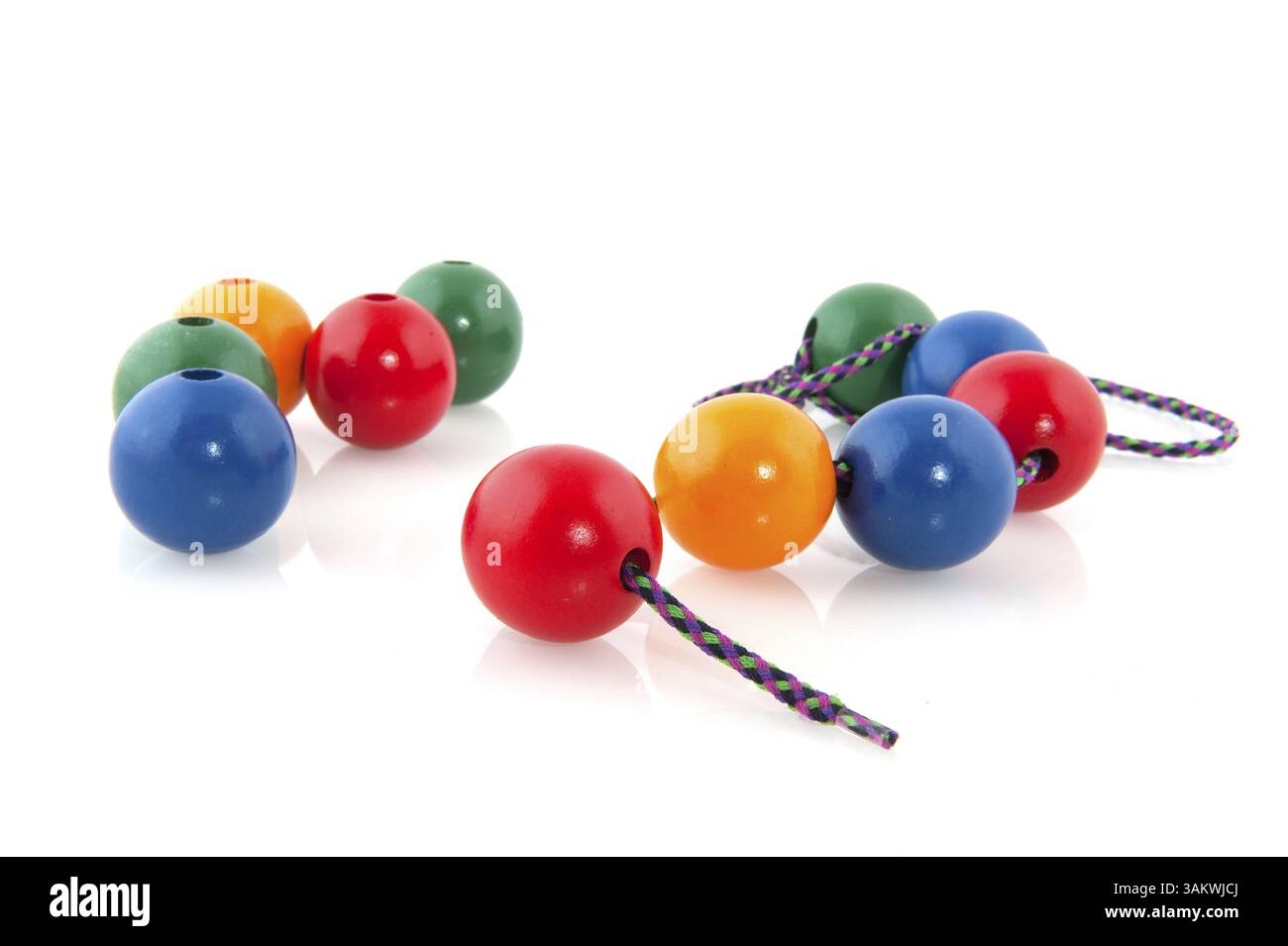 Pearl chains connect Cut Out Stock Images & Pictures - Alamy
