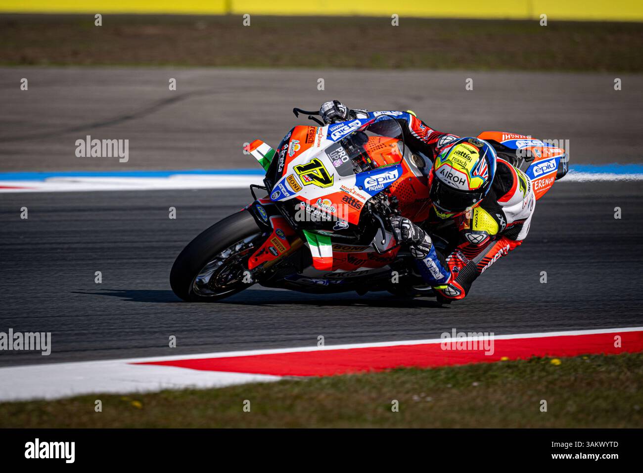 17, Ryan Vickers, GBR, Ducati Panigale V4R, Motocross Racing in action ...