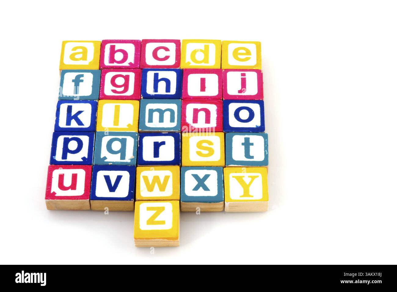 A characters from the alphabet for education Stock Photo - Alamy