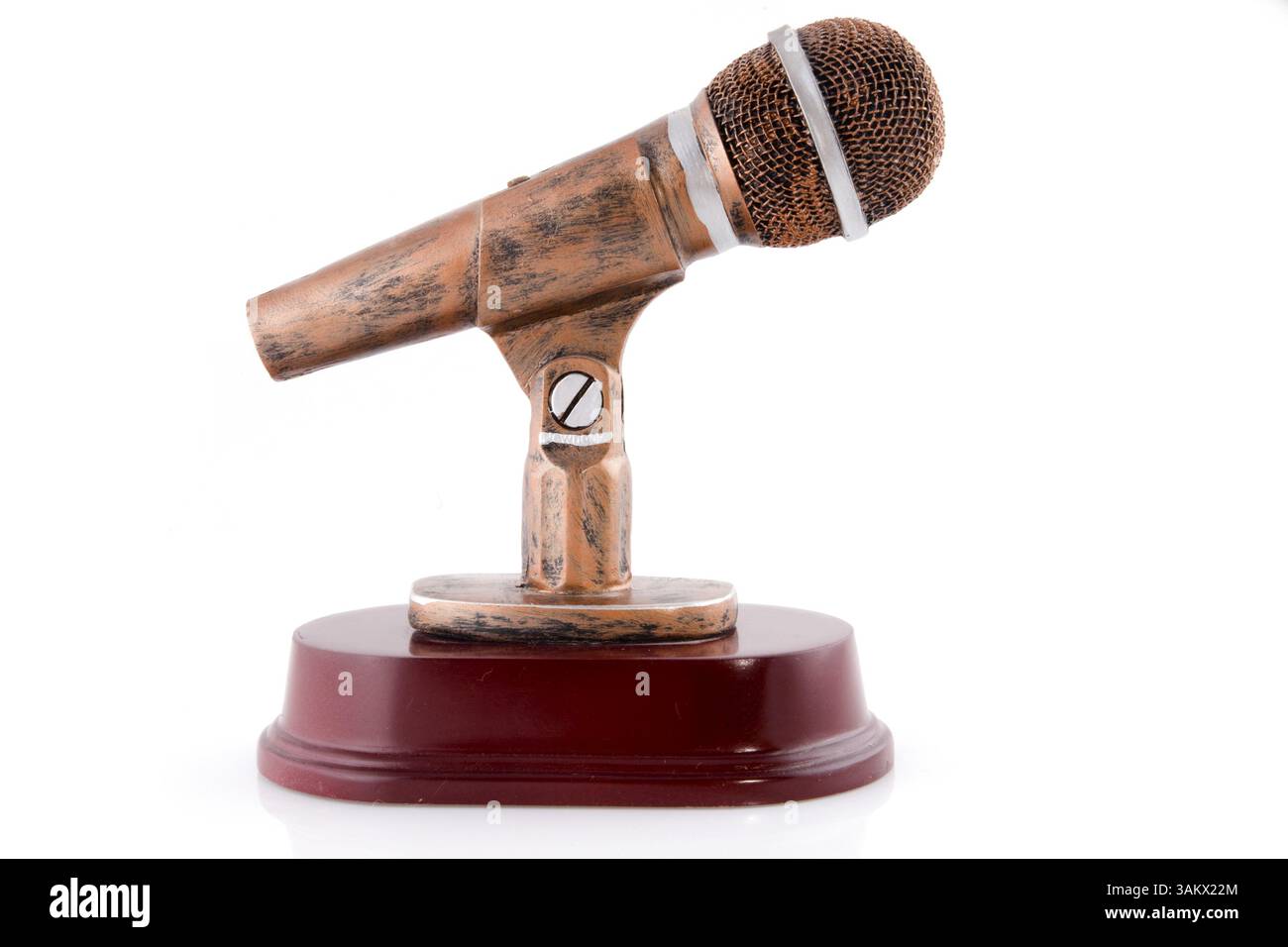 Microphone gold vintage hi-res stock photography and images - Alamy