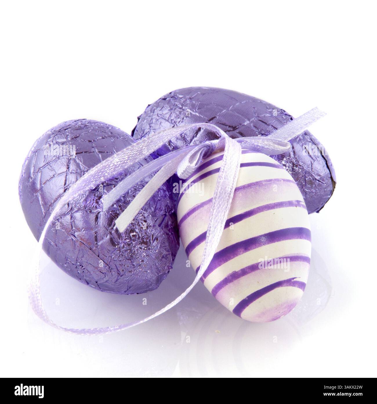 Traditional easter eggs blossom Cut Out Stock Images & Pictures - Alamy