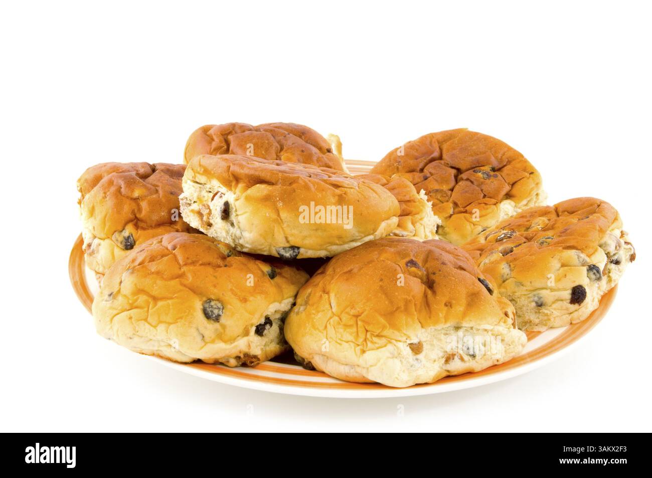Pastries buns isolated on Cut Out Stock Images & Pictures - Alamy