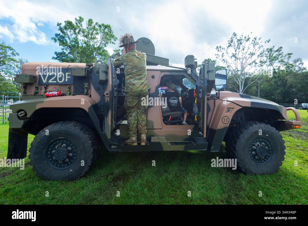 Hawkei Australian light four-wheel-drive protected mobility vehicle at ...