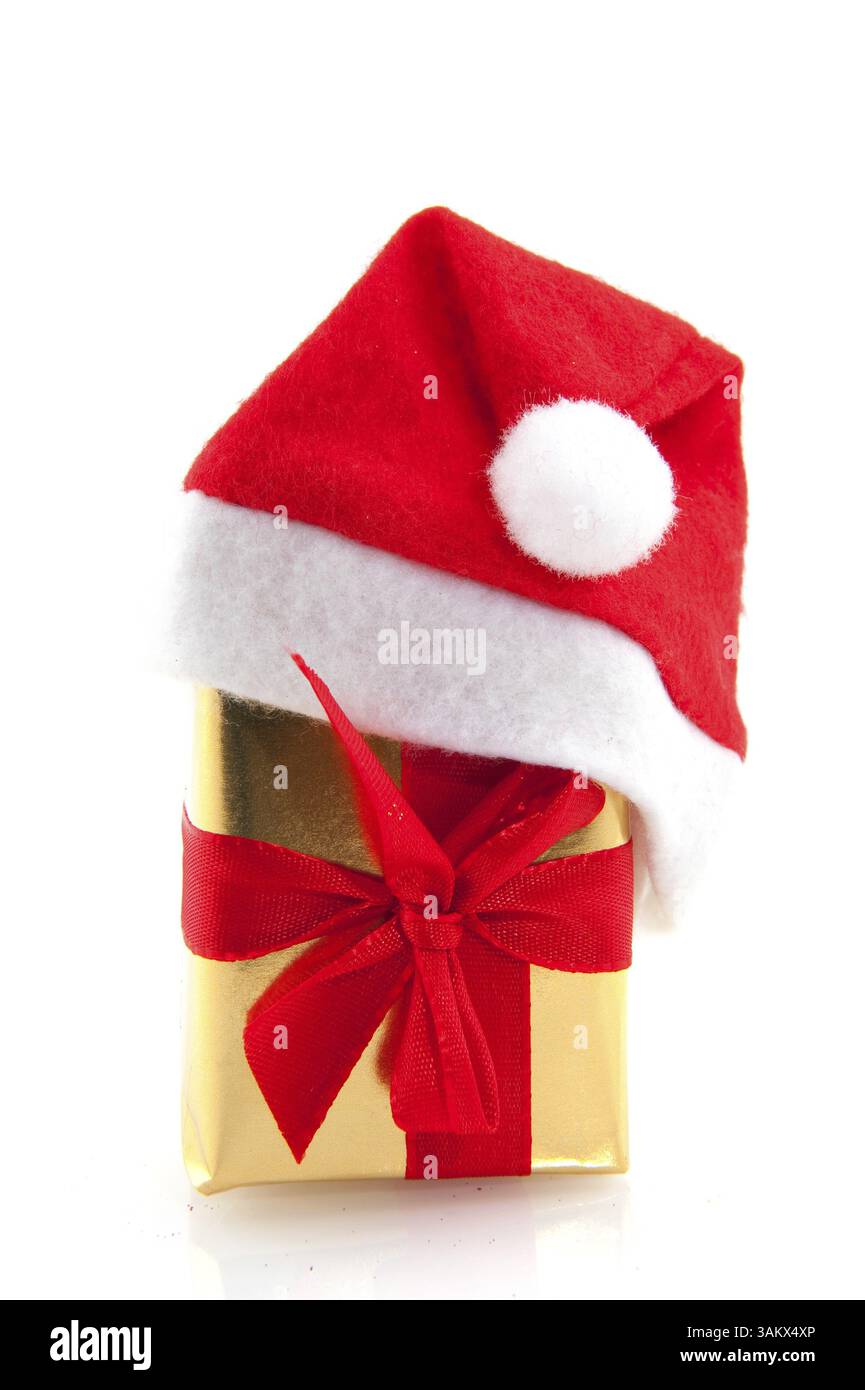 Gift from santa claus Cut Out Stock Images & Pictures - Alamy