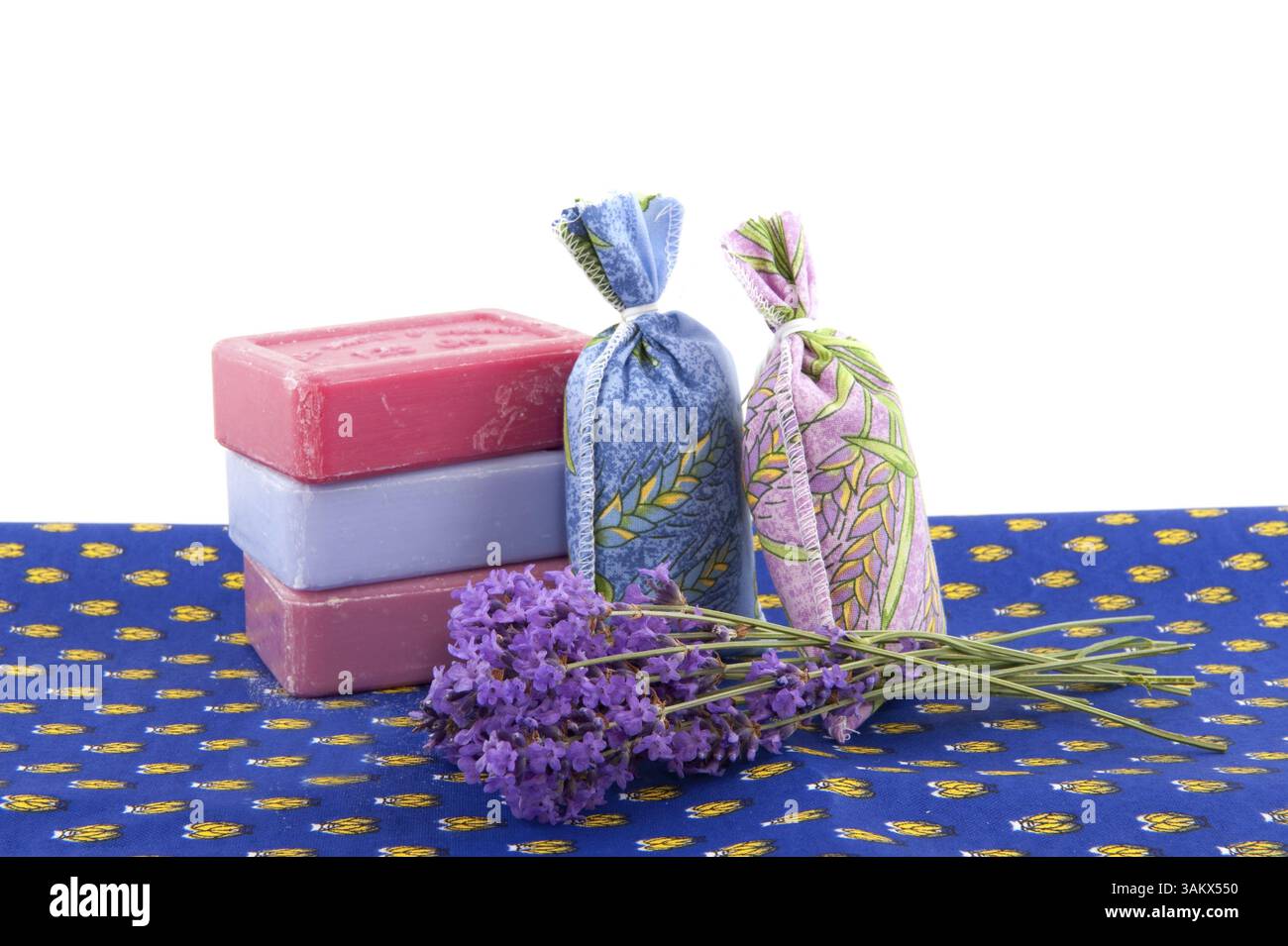 Famous products from the Provence as soap Lavender and scented sachets ...
