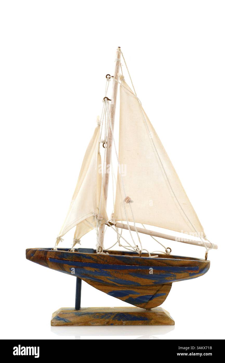 Miniature sailing Cut Out Stock Images & Pictures - Alamy