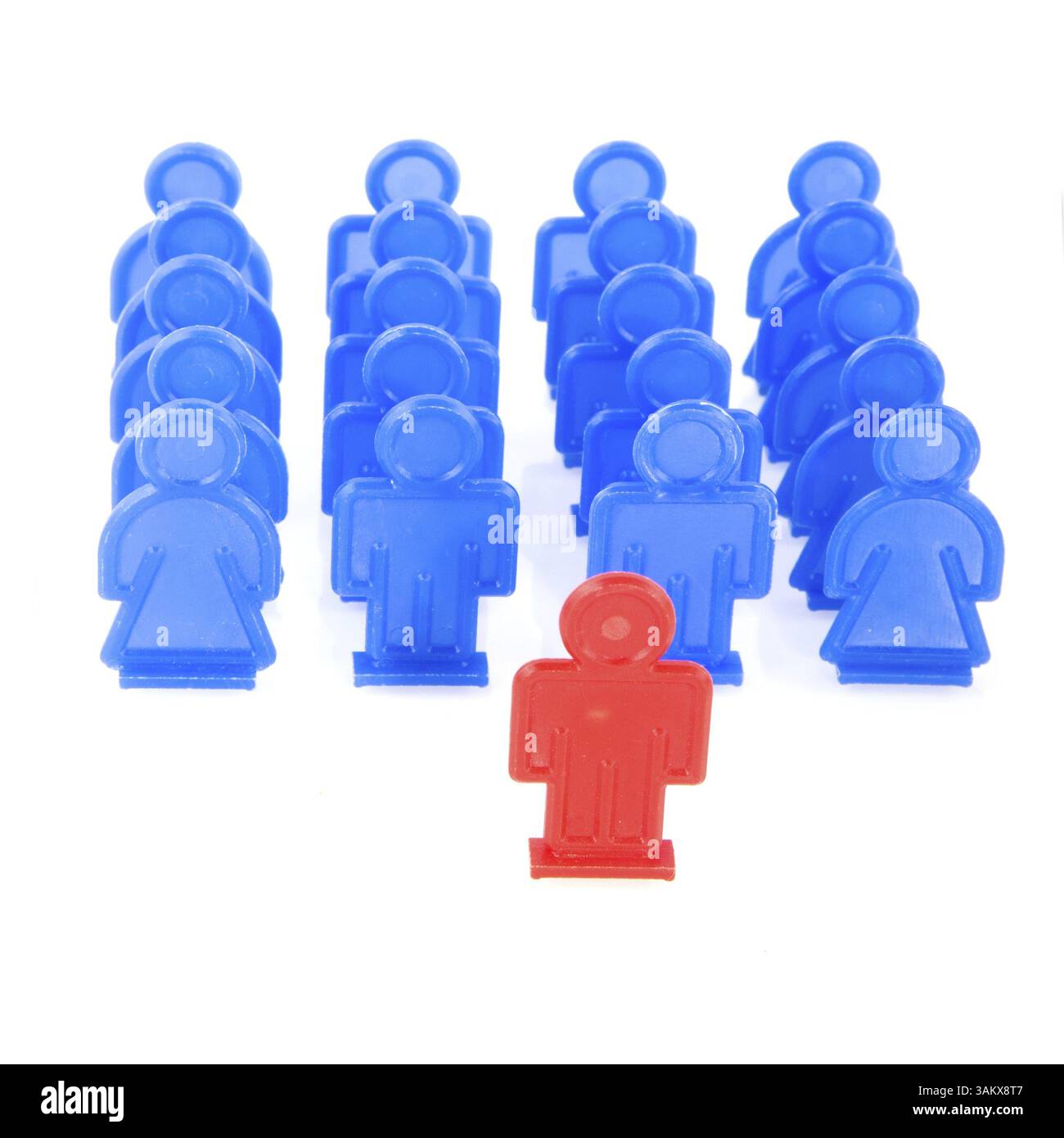 Leading his people hi-res stock photography and images - Alamy