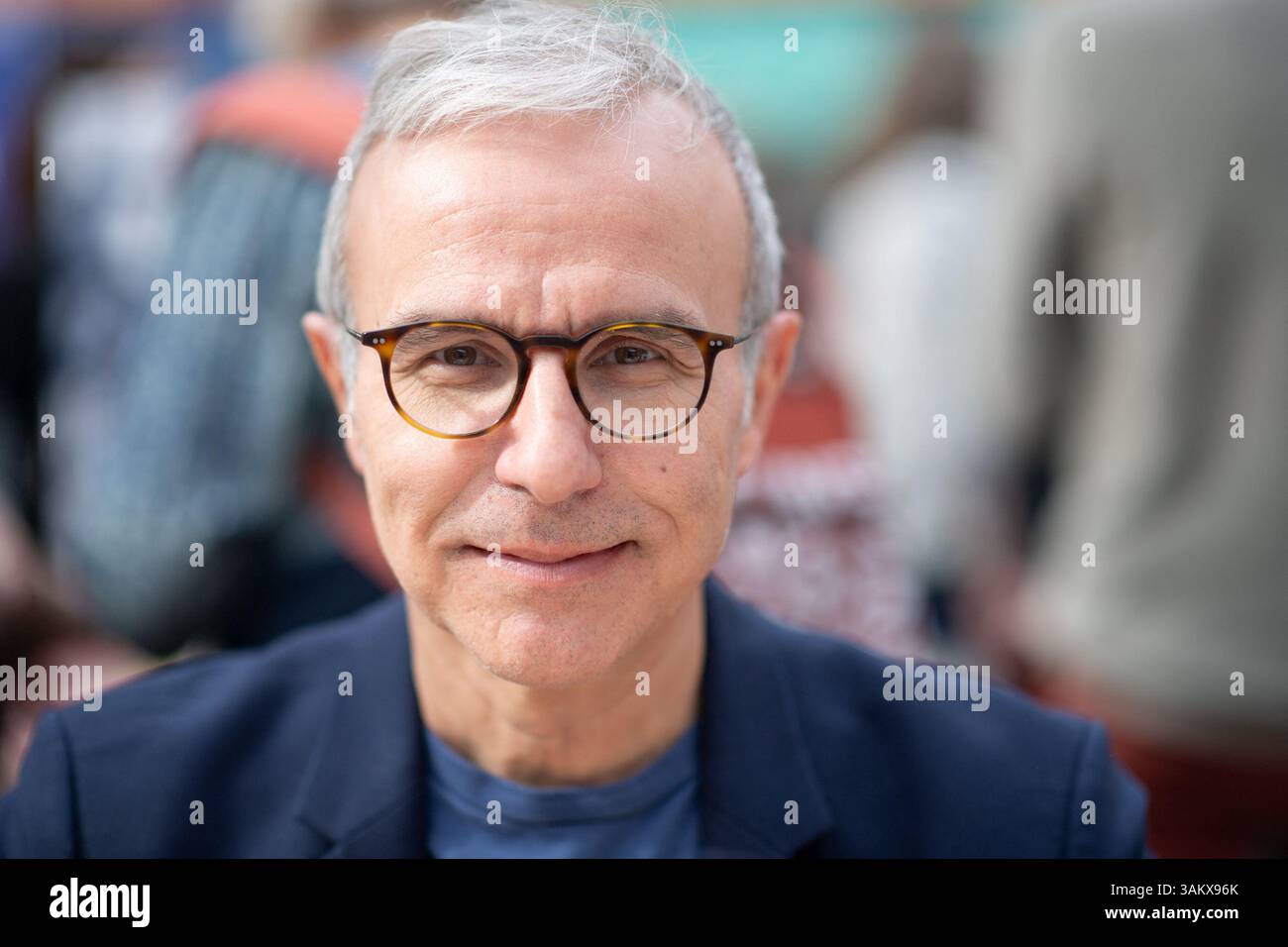 Philippe Besson attending the Paris Book Fair (Festival du Livre de ...