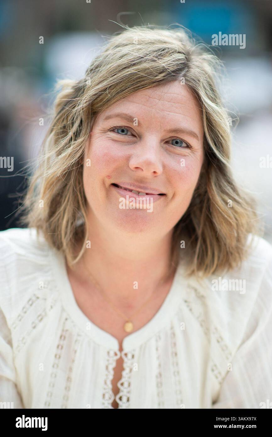 Caroline Millet attending the Paris Book Fair (Festival du Livre de ...