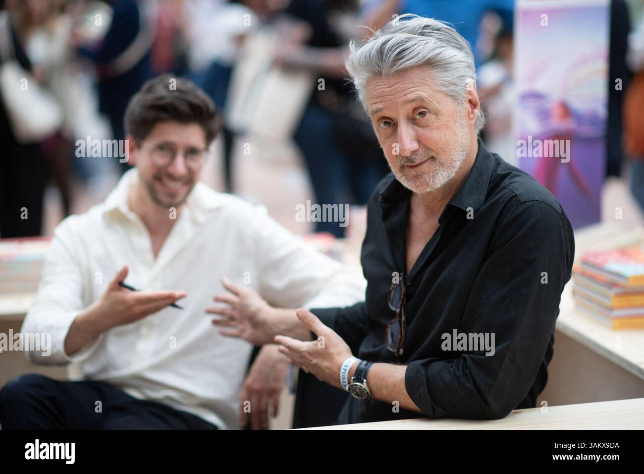 Paris, France. 12th Apr, 2025. Antoine de Caunes attending the Paris ...