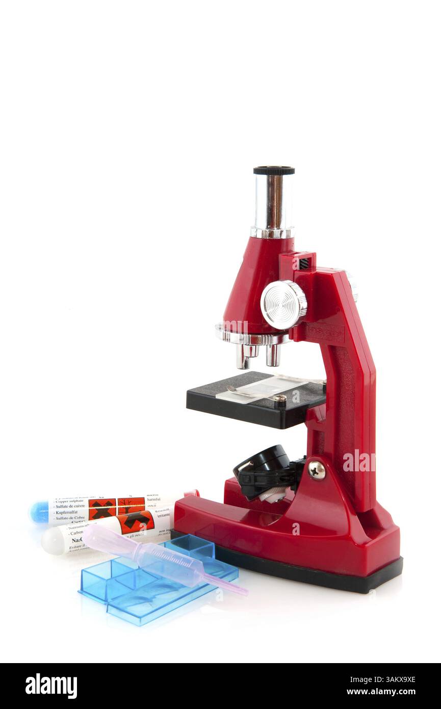 One of his microscopes Cut Out Stock Images & Pictures - Alamy
