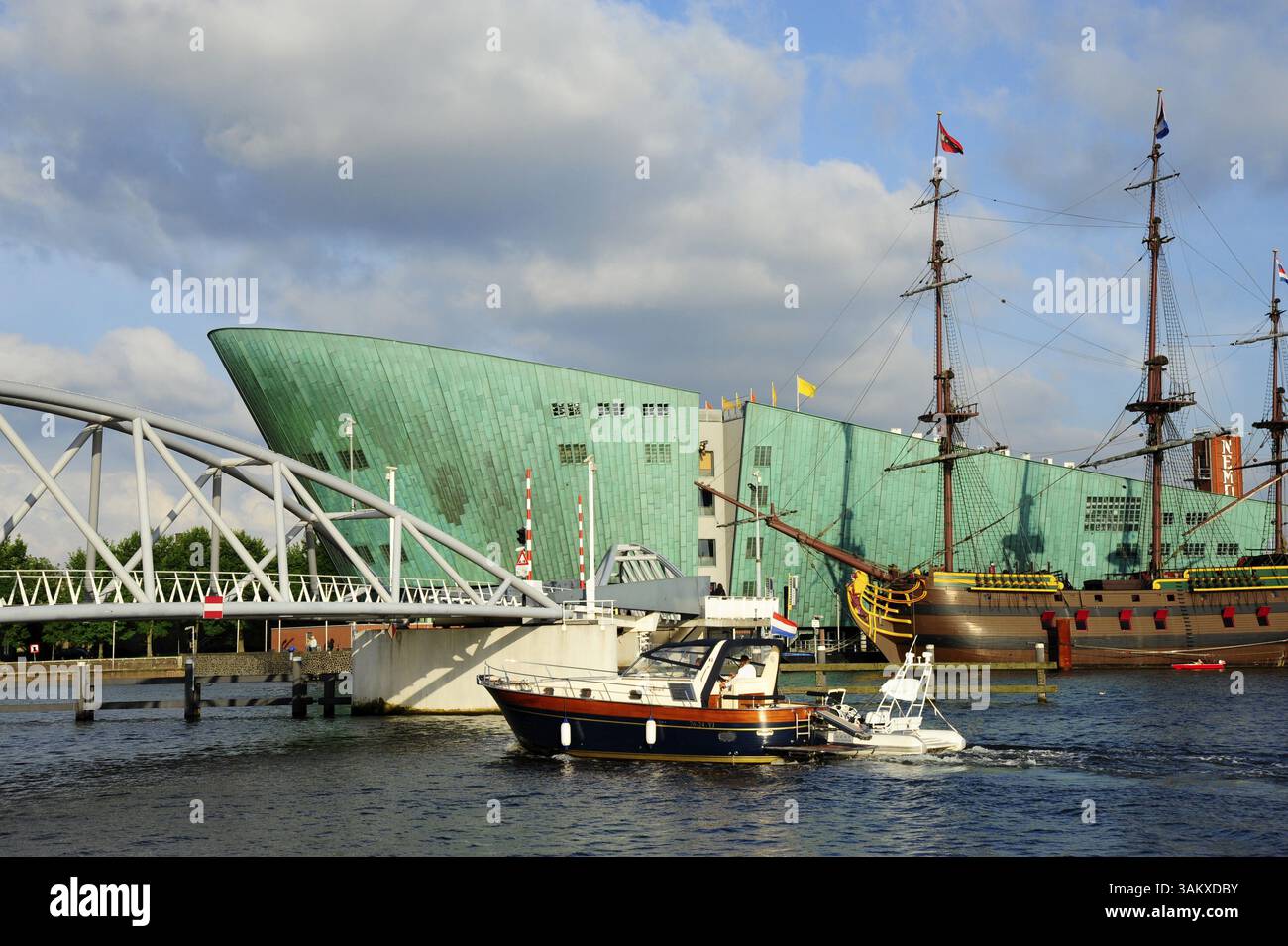 NEMO Technology Centre, sailing ship replica of the Maritime Museum ...