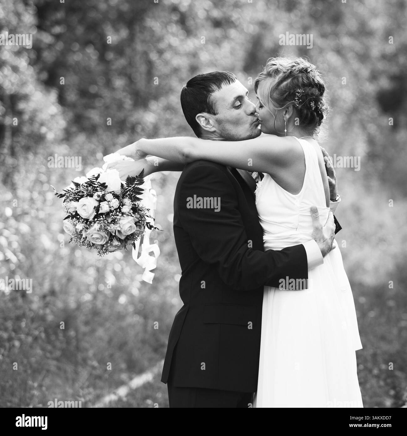 Affection romantic Black and White Stock Photos & Images - Alamy
