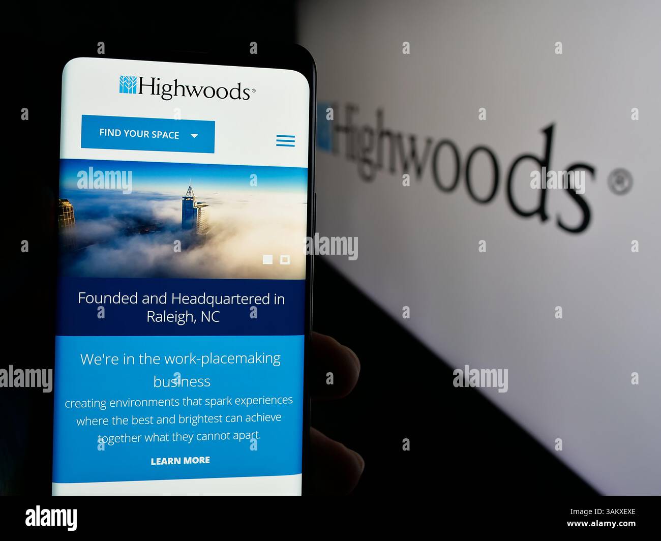 Highwoods properties logo hi-res stock photography and images - Alamy