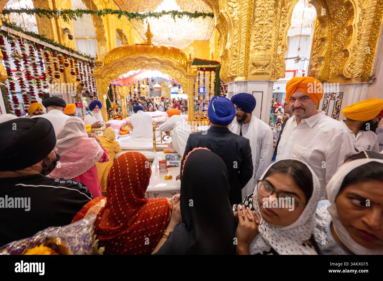 Neu Delhi, India. 13th Apr, 2025. Markus Söder, (CSU, r) Prime Minister ...