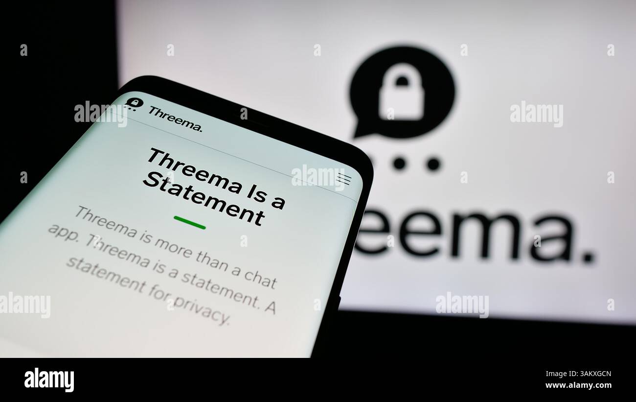 Threema logo hi-res stock photography and images - Alamy