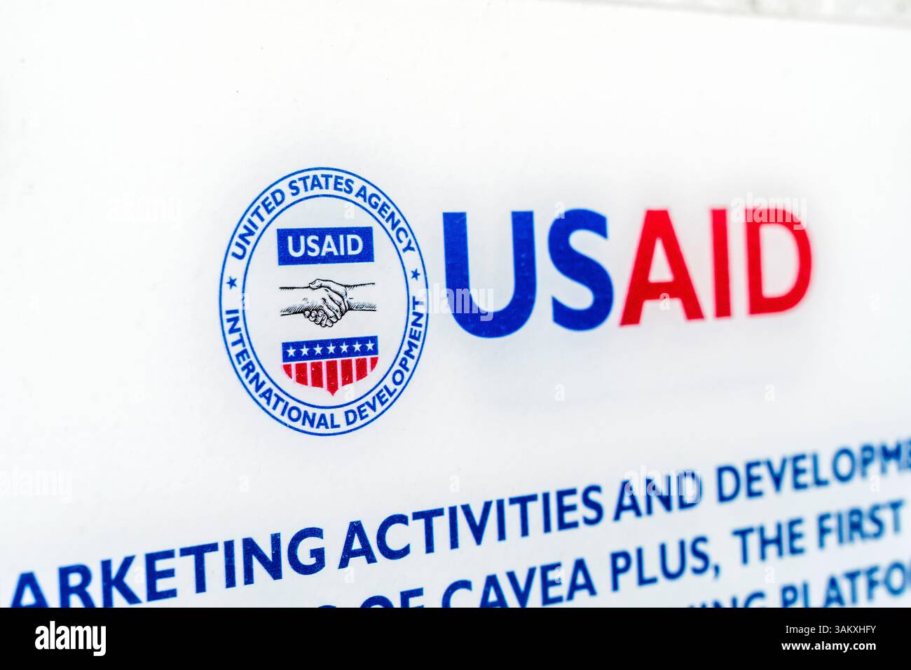 Tbilisi, Georgia - April 12 2025: USAID United States Agency for ...