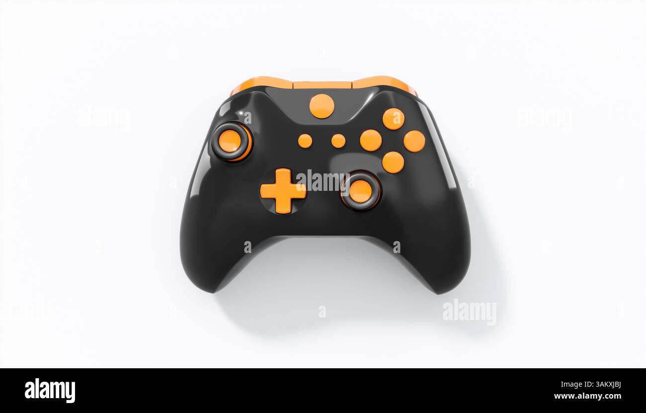 Gaming gear 3d render black Cut Out Stock Images & Pictures - Alamy