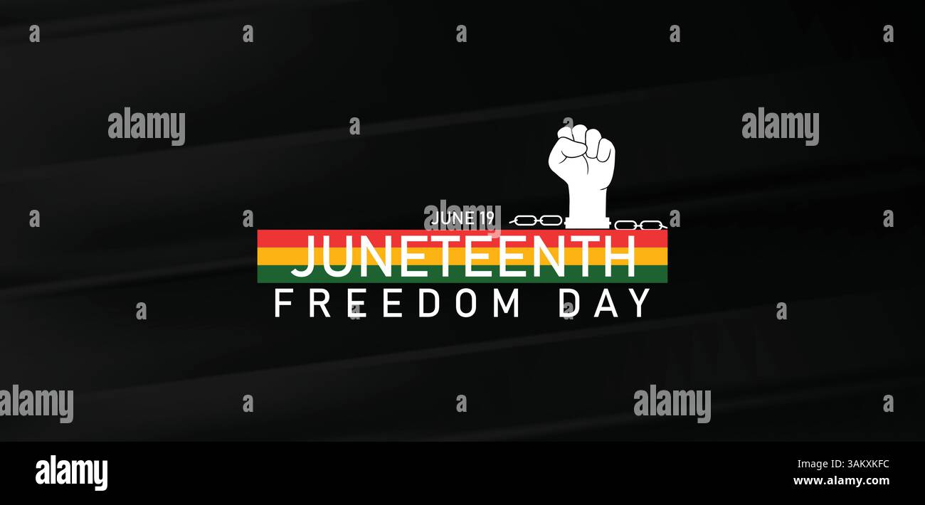 Honor and Celebrate The Significance of Juneteenth Freedom Day on June 19 Stock Vector Image ...