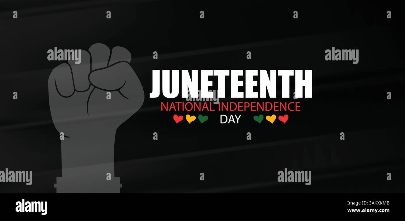 Juneteenth A Day of Remembrance and Celebration on June 19 Stock Vector ...
