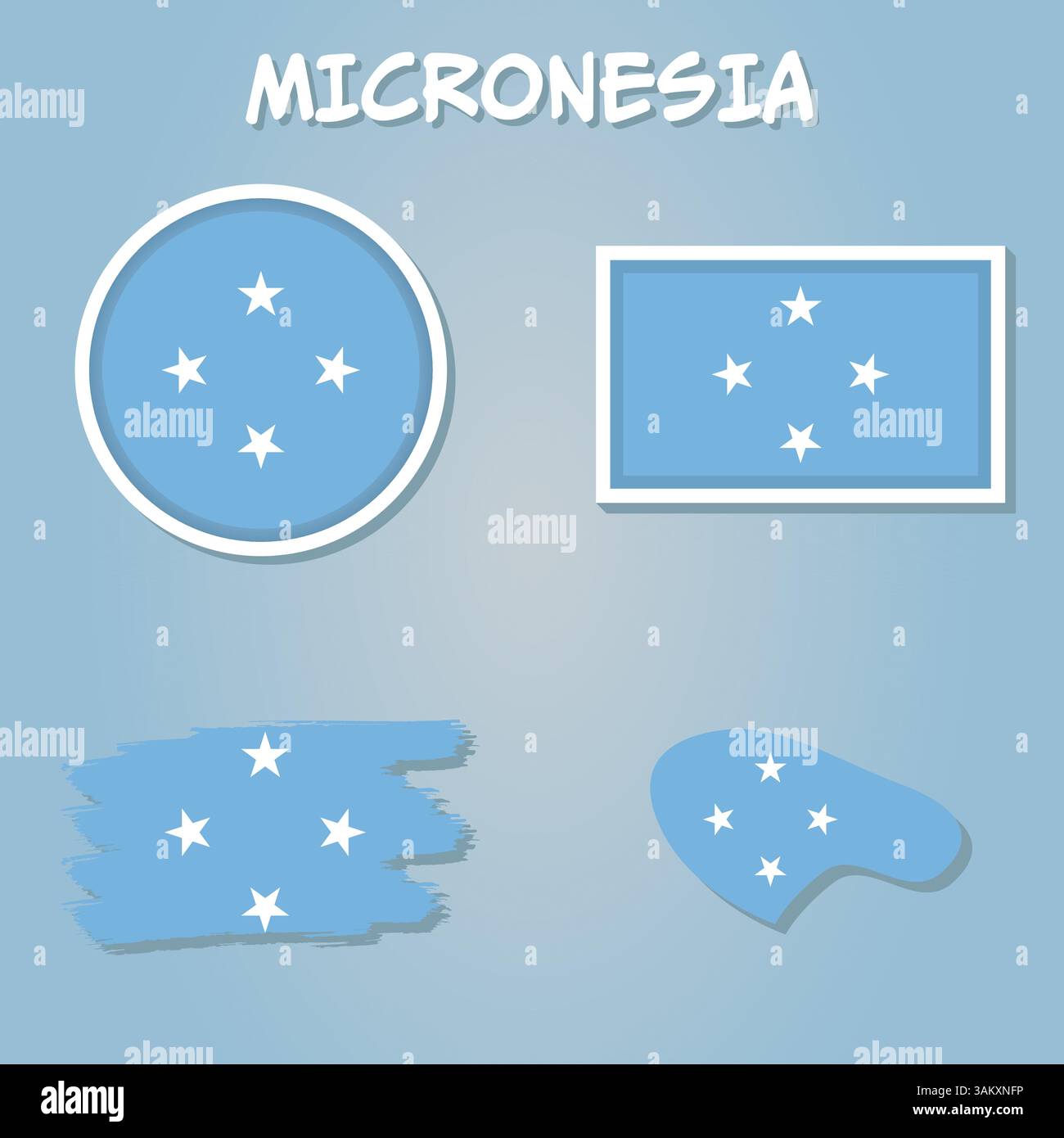 Map of Federated States of Micronesia in Federated States of Micronesia ...