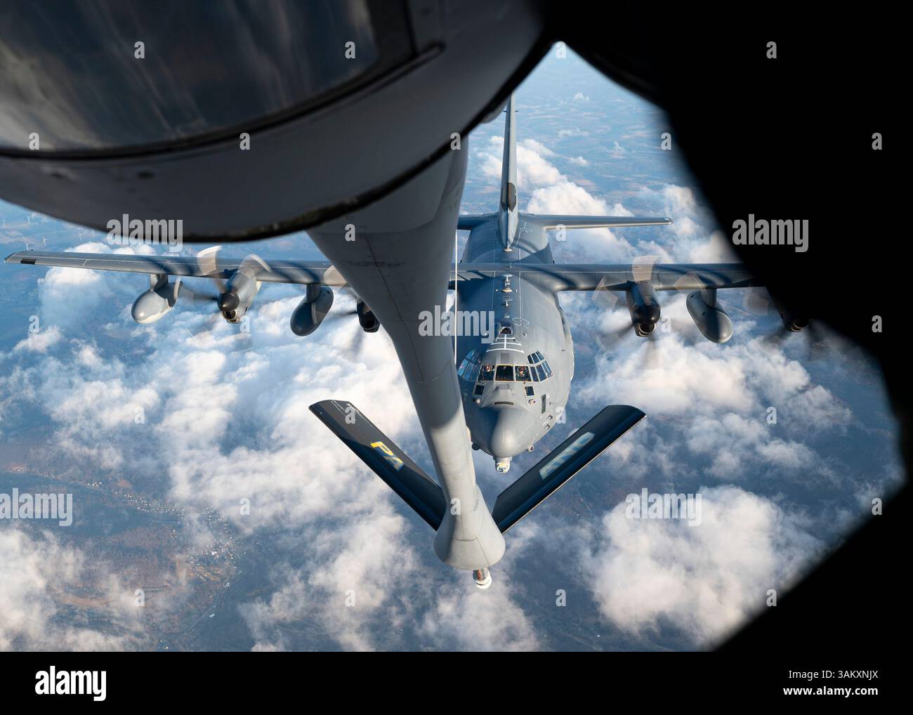 A U.S. Air Force MC-130J aircraft assigned to the 193 Special ...