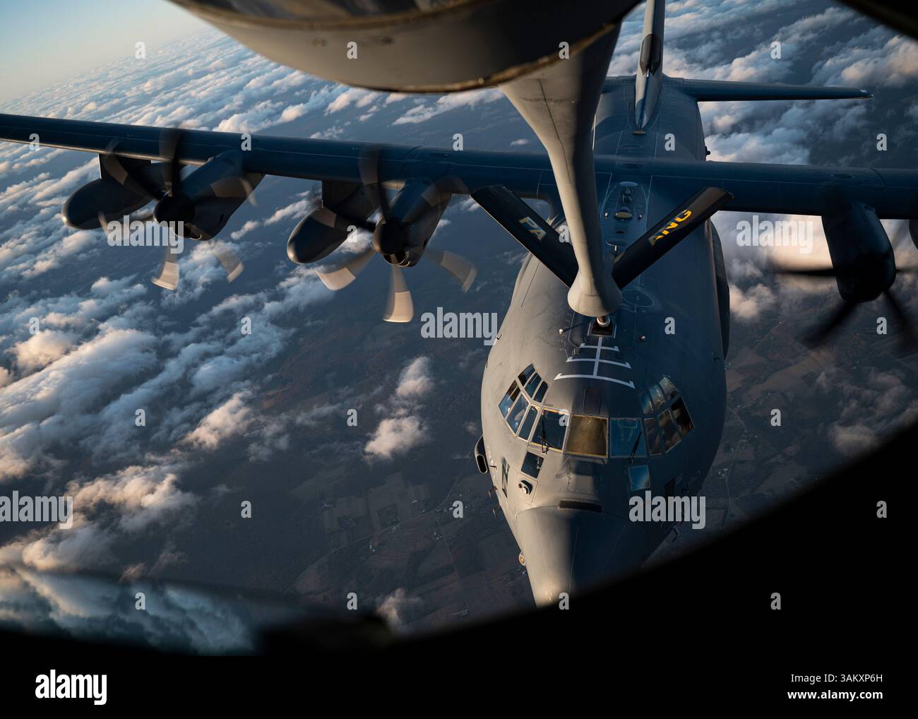 A U.S. Air Force MC-130J aircraft assigned to the 193 Special ...