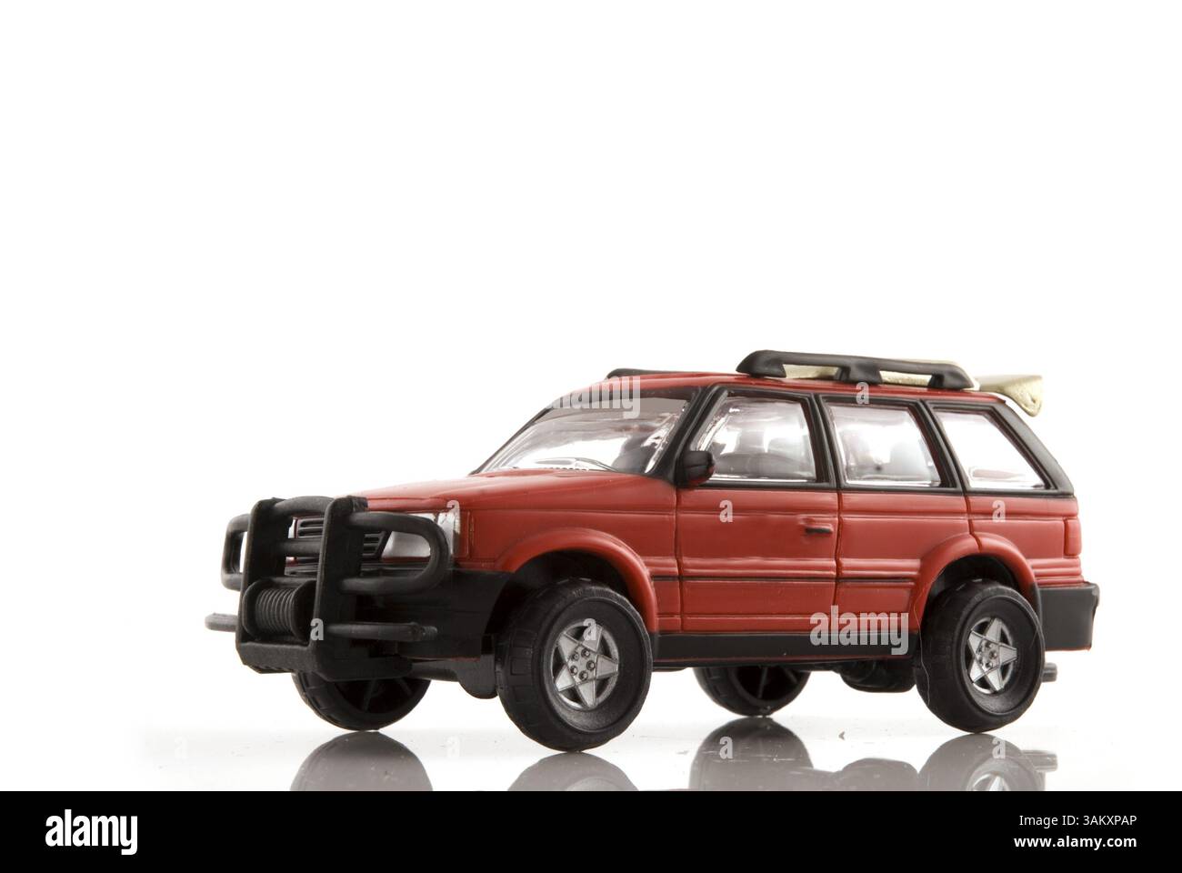 Red 4wd car as suv Stock Photo - Alamy