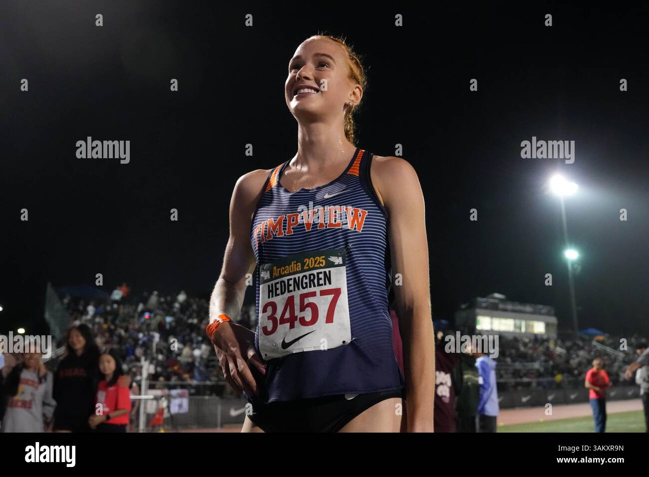 Jane Hedengren of Timpview wins the girls two miles in a national high ...