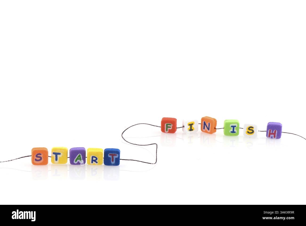 Finish no Cut Out Stock Images & Pictures - Alamy