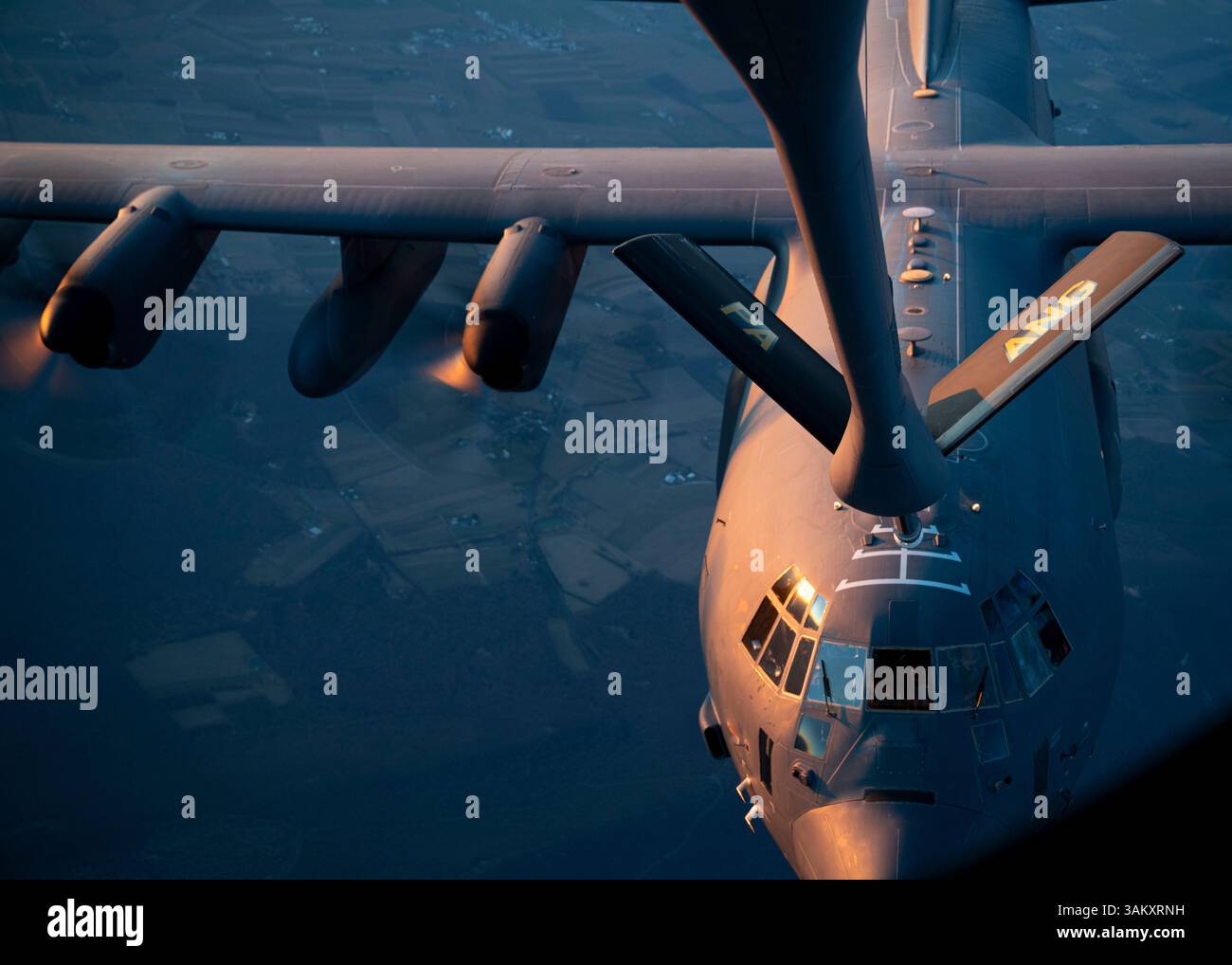 A U.S. Air Force MC-130J aircraft assigned to the 193 Special ...