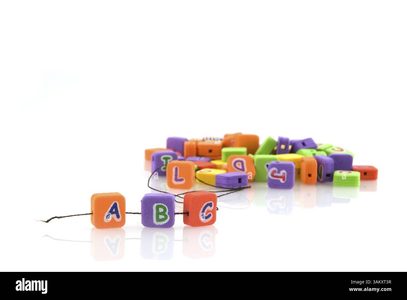 Many characters from the alphabet Stock Photo - Alamy