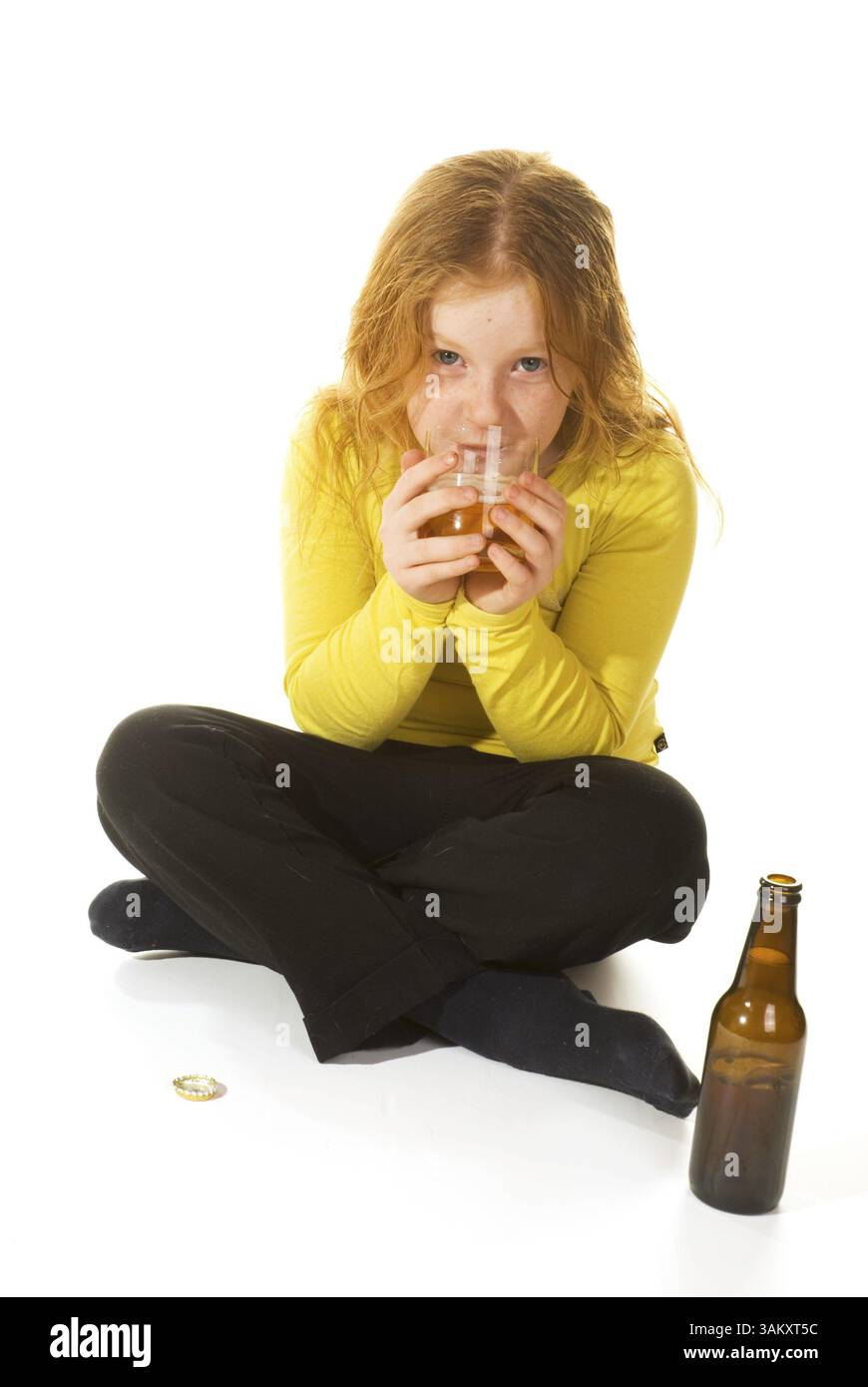 Girls drinking Cut Out Stock Images & Pictures - Alamy